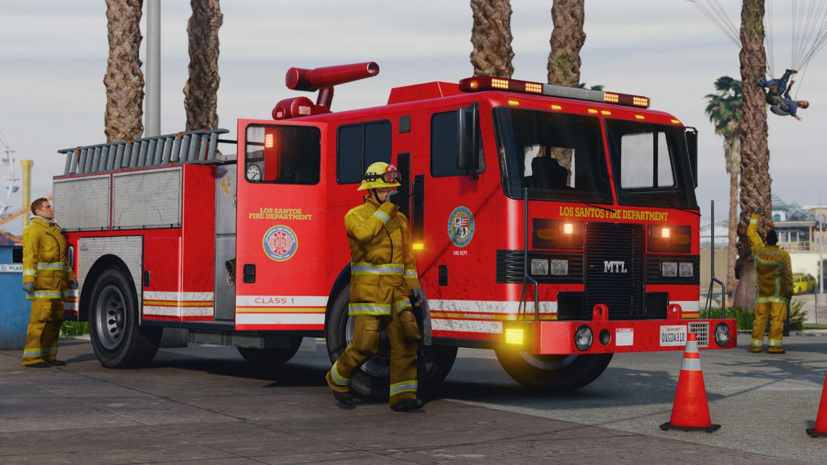 Improved MTL Fire Truck [Replace | Liveries] V2.1 – GTA 5 mod