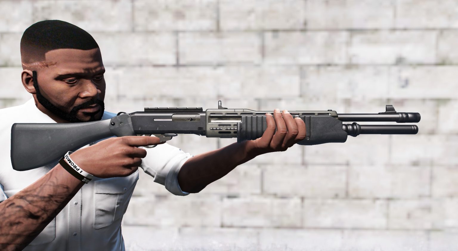 SPAS-12 from CoD Cold War [Animated] V1.0 – GTA 5 mod