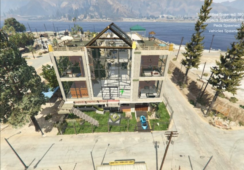 Trevor Log House [Menyoo] V1.0 – GTA 5 mod