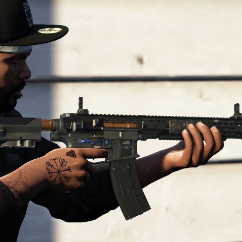 Zip Tie M4A1 from Cod MW 2019 – GTA 5 mod