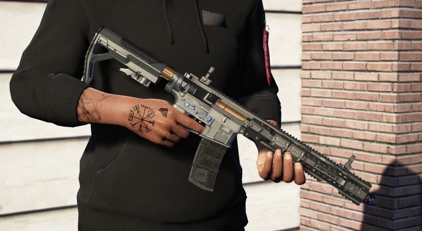 Zip Tie M4A1 from Cod MW 2019 – GTA 5 mod