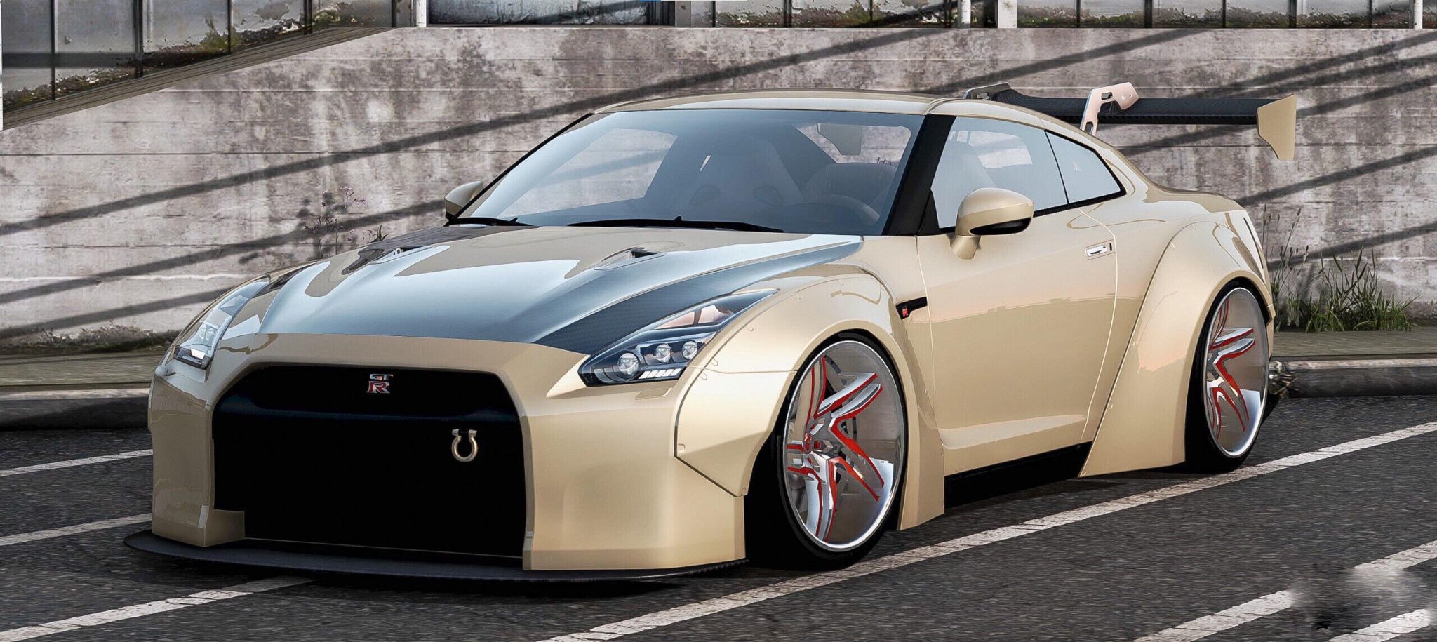 2017 Nissan GTR R35TT V8 – GTA 5 mod