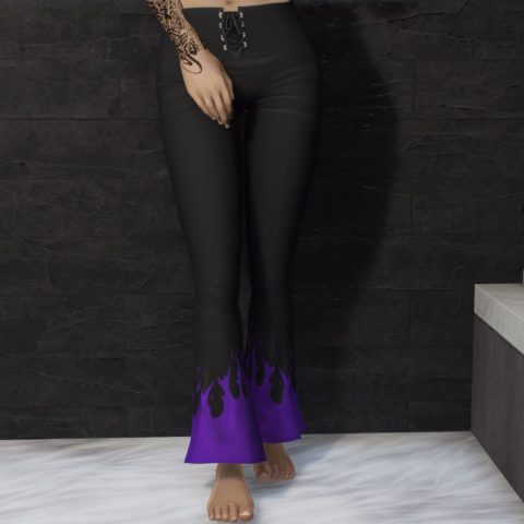 Flame flare pants for MP Female V1.0 – GTA 5 mod