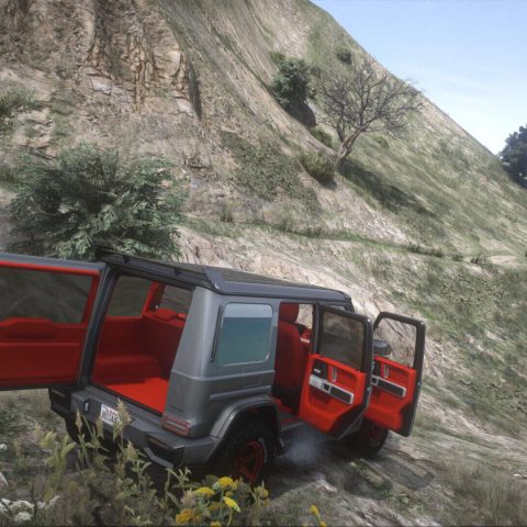 Mercedes G63 AMG Topcar 4x4 Offroad – GTA 5 mod