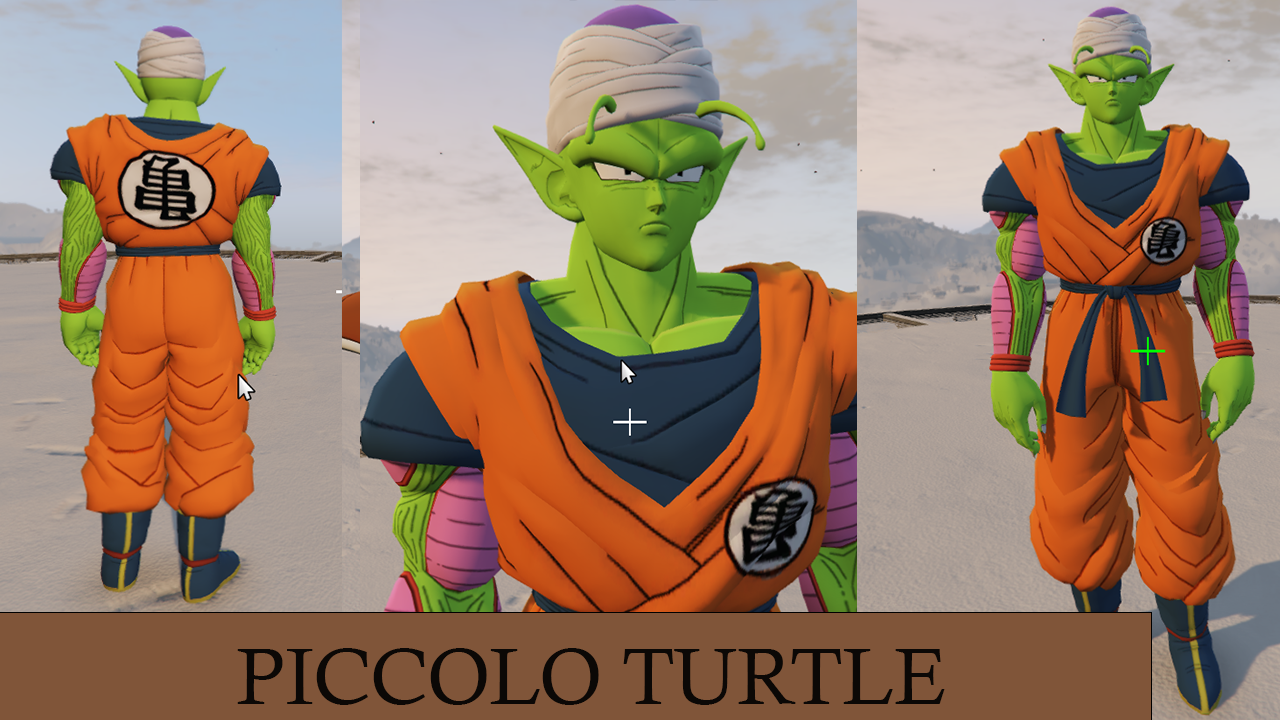 Piccolo Turtle [Add-On Ped/ FiveM] – GTA 5 mod
