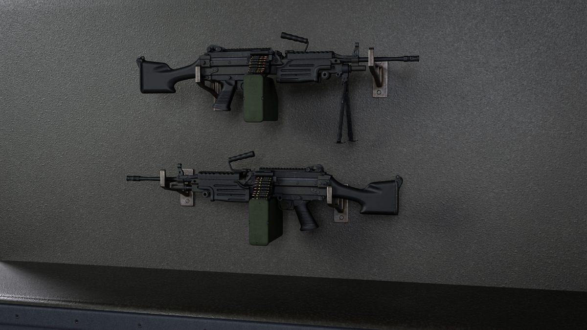[INS2] FN M249-E2 SAW V1.2 – GTA 5 mod