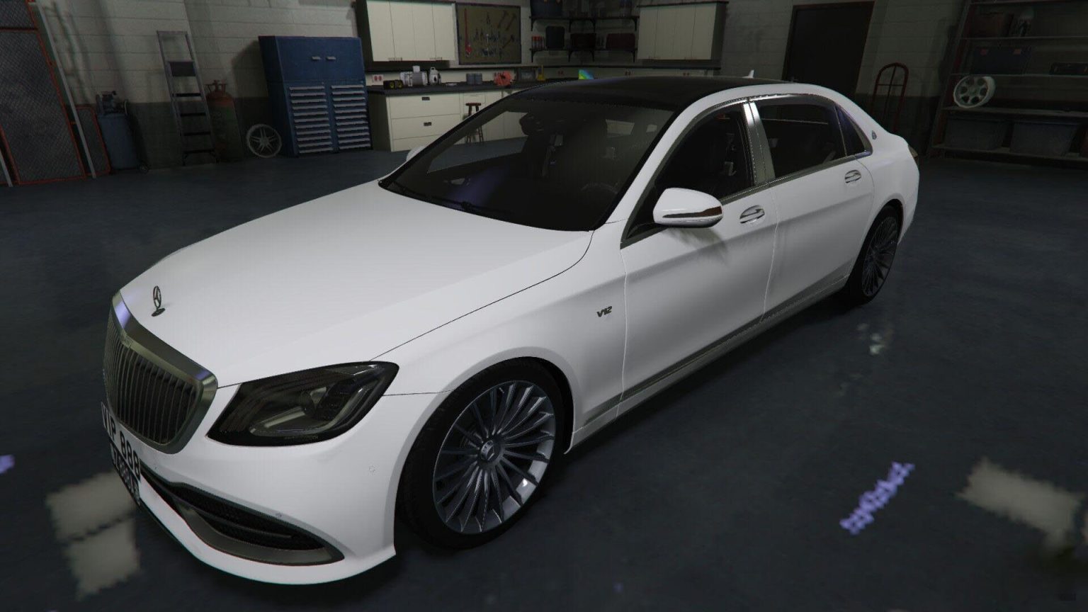 Mercedes-Benz Maybach S650 – GTA 5 mod