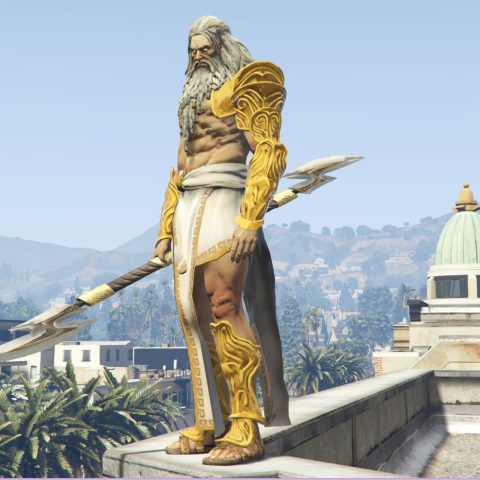 Zeus! (God Of War 3) V1.0 – GTA 5 mod