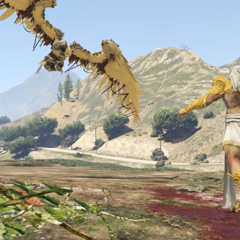 Zeus! (God Of War 3) V1.0 – GTA 5 mod