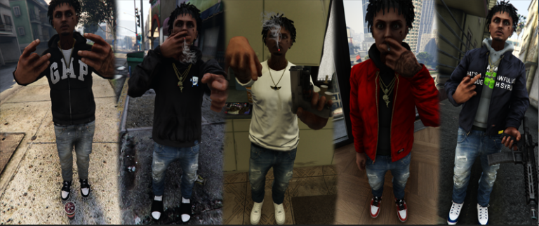 CJ Pose Pack V1.1 – GTA 5 mod