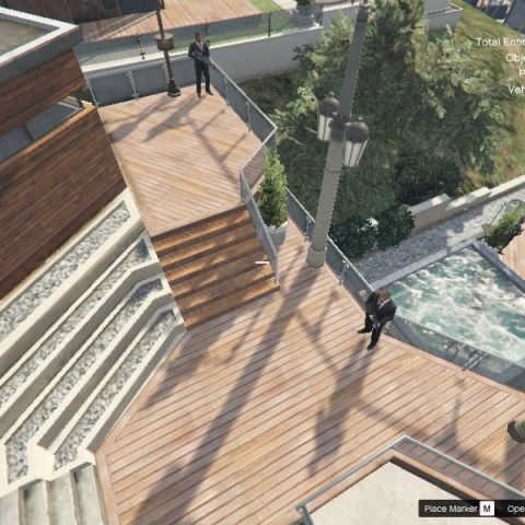 Franklin House High Security With Vehicles [Menyoo] V1.1 – GTA 5 mod