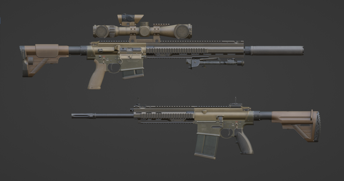 HK G28 [EFT, Replace, Modular] V1.0 – GTA 5 mod