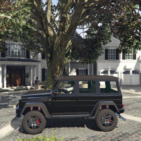 Mercedes-Benz G500 4×4 – GTA 5 mod
