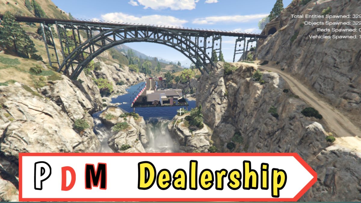 PDM Dealership [YMAP/ SP] V3.0 – GTA 5 mod