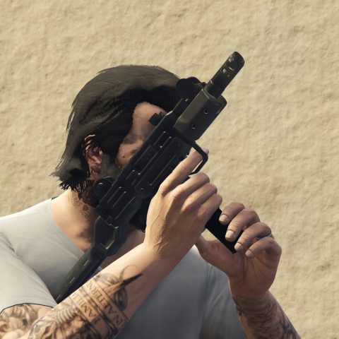 Tactical Mini-Uzi from MWR [Animated] – GTA 5 mod