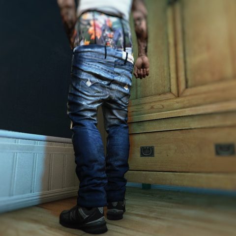 True Religion Sagged Jeans SP / MP Male – GTA 5 mod