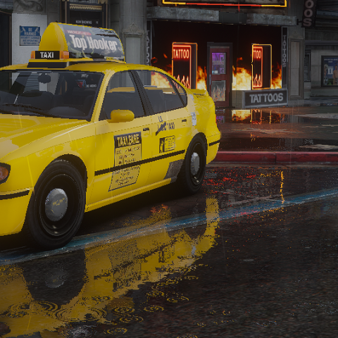 Declasse Merit Taxi [Add-On /FiveM] V2.0 – GTA 5 mod