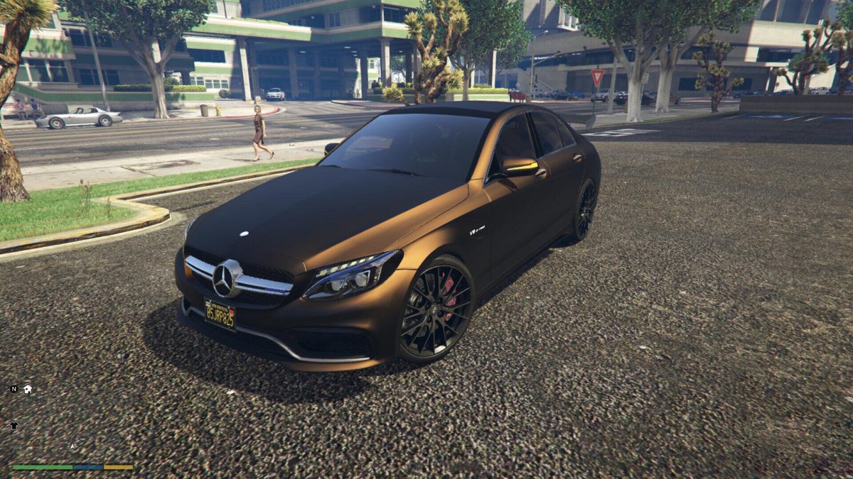 Mercedes-Benz C63s AMG – GTA 5 mod