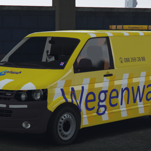 Volkswagen T5 ANWB [ELS] [REFLECTIVE] – GTA 5 mod