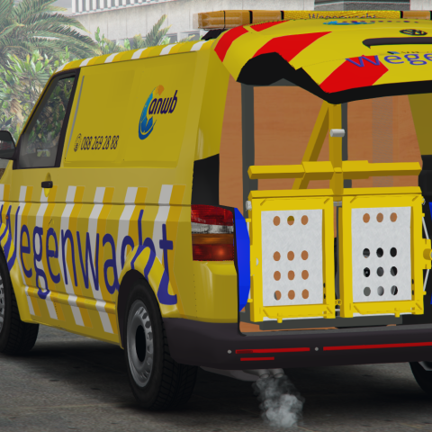 Volkswagen T5 ANWB [ELS] [REFLECTIVE] – GTA 5 mod