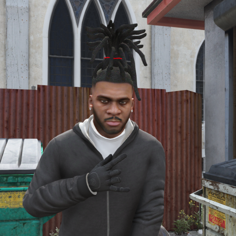 Rapper moustache V1.0 – GTA 5 mod