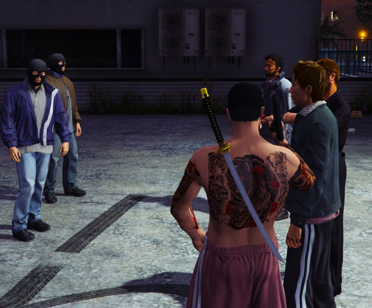 Dragon Katana - MP Male V1.1 – GTA 5 mod