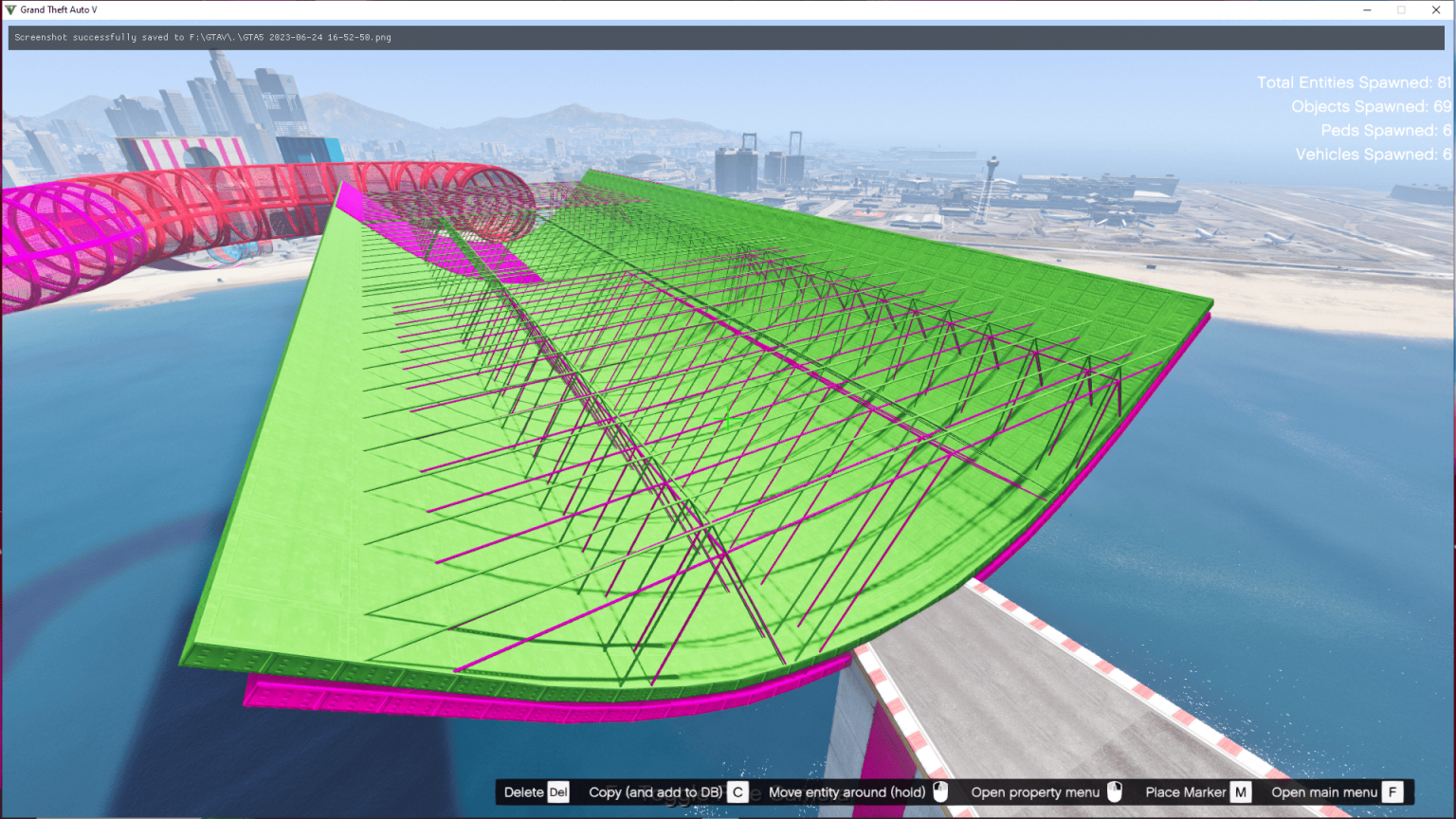 Mega Ramp Challenge V1.0 (Menyoo) – GTA 5 mod