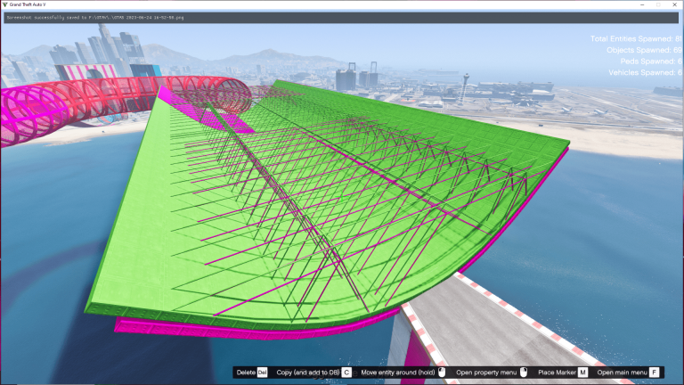 Mega Ramp Challenge V1.0 (Menyoo) – GTA 5 mod