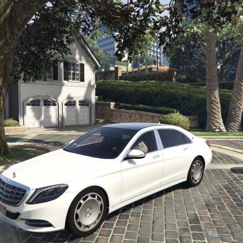 Mercedes-Benz Maybach S680 – GTA 5 mod