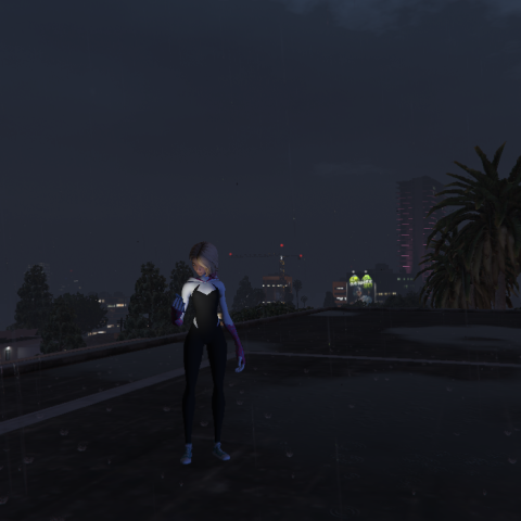 Spider-Gwen [Across The Spider Verse] V2.0 – GTA 5 mod