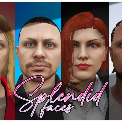 Splendid Faces V1.0 – GTA 5 mod