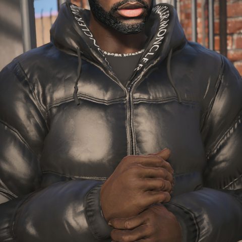 Derrick face texture – GTA 5 mod