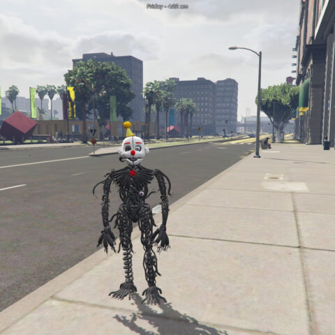 Ennard Fnaf [Add-On Ped] – GTA 5 mod