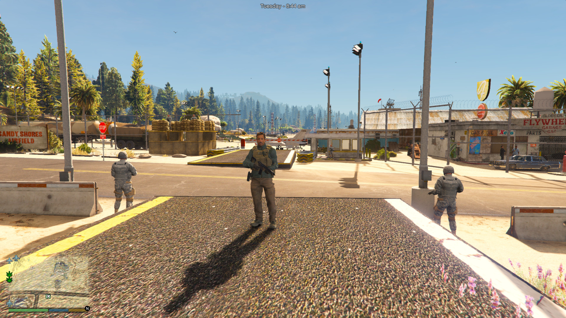 New military airport Ymap V0.1 – GTA 5 mod
