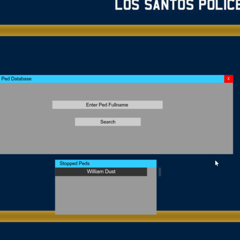 Police Menu (Computer, Speedcam, Parkingticket and more) V1.3.5 – GTA 5 mod