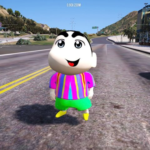 Shinchan [Add-On Ped] V1.0 – GTA 5 mod