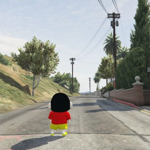Shinchan [Add-On Ped] V1.0 – GTA 5 mod