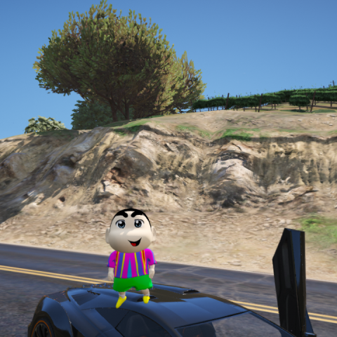 Shinchan Mods SD2 High Quality [Add-on Ped] V1.2 – GTA 5 mod