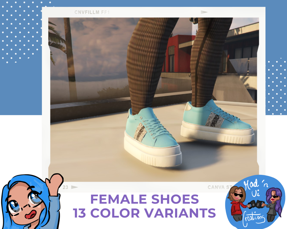 Shoes for MP Female V1.0 – GTA 5 mod