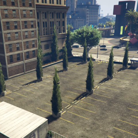 Detailed Legion Square Parking Lot (YMAP) V1.0 – GTA 5 mod