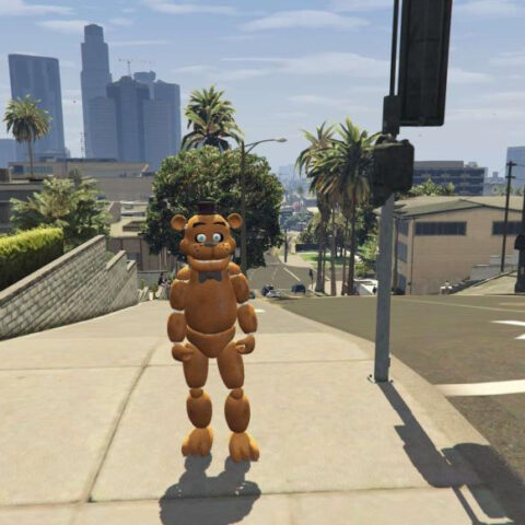Freddy - Fnaf [Add-On Ped] – GTA 5 mod