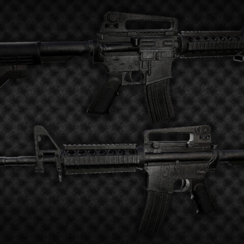 M4A1 Special Carbine rifle [Animated] – GTA 5 mod