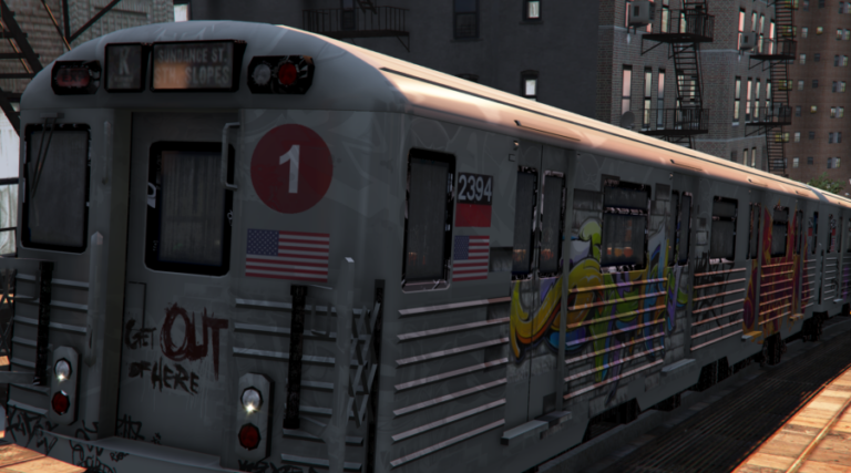 MTA New York City Subway Train Liberty City V1.0 – GTA 5 mod