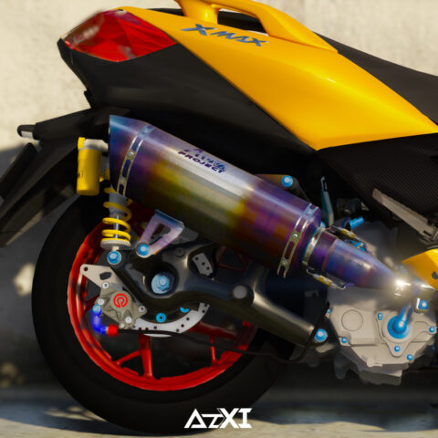 Yamaha X-Max 300 2017 Tuning [Add-On] 1.0.1 – GTA 5 mod