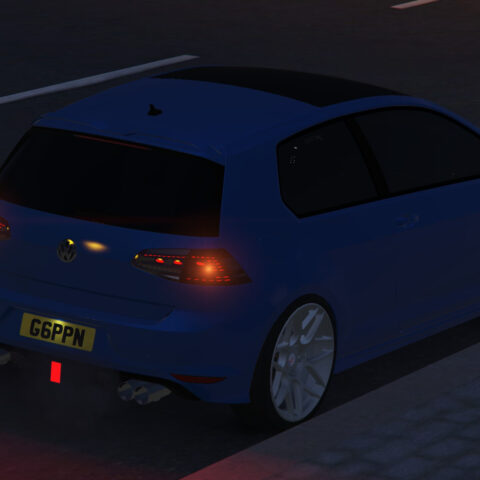 2014 Volkswagen Golf R MK7 V1.0 – GTA 5 mod