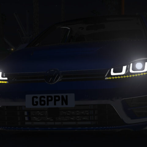 2014 Volkswagen Golf R MK7 V1.0 – GTA 5 mod