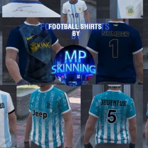 Football shirt (Retexture) V1.0 – GTA 5 mod