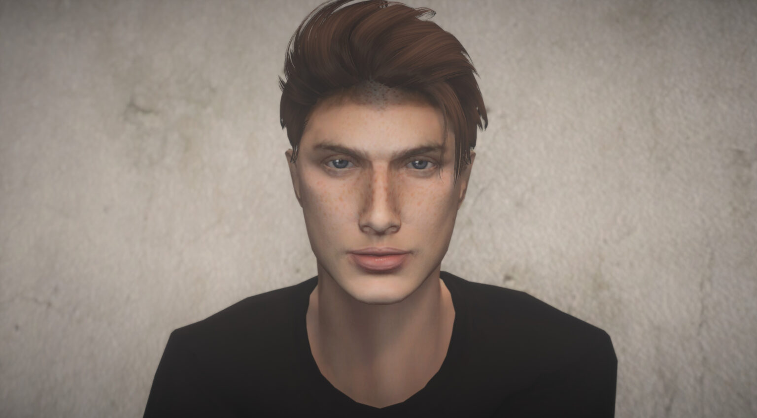 Ginger face texture for MP Male – GTA 5 mod