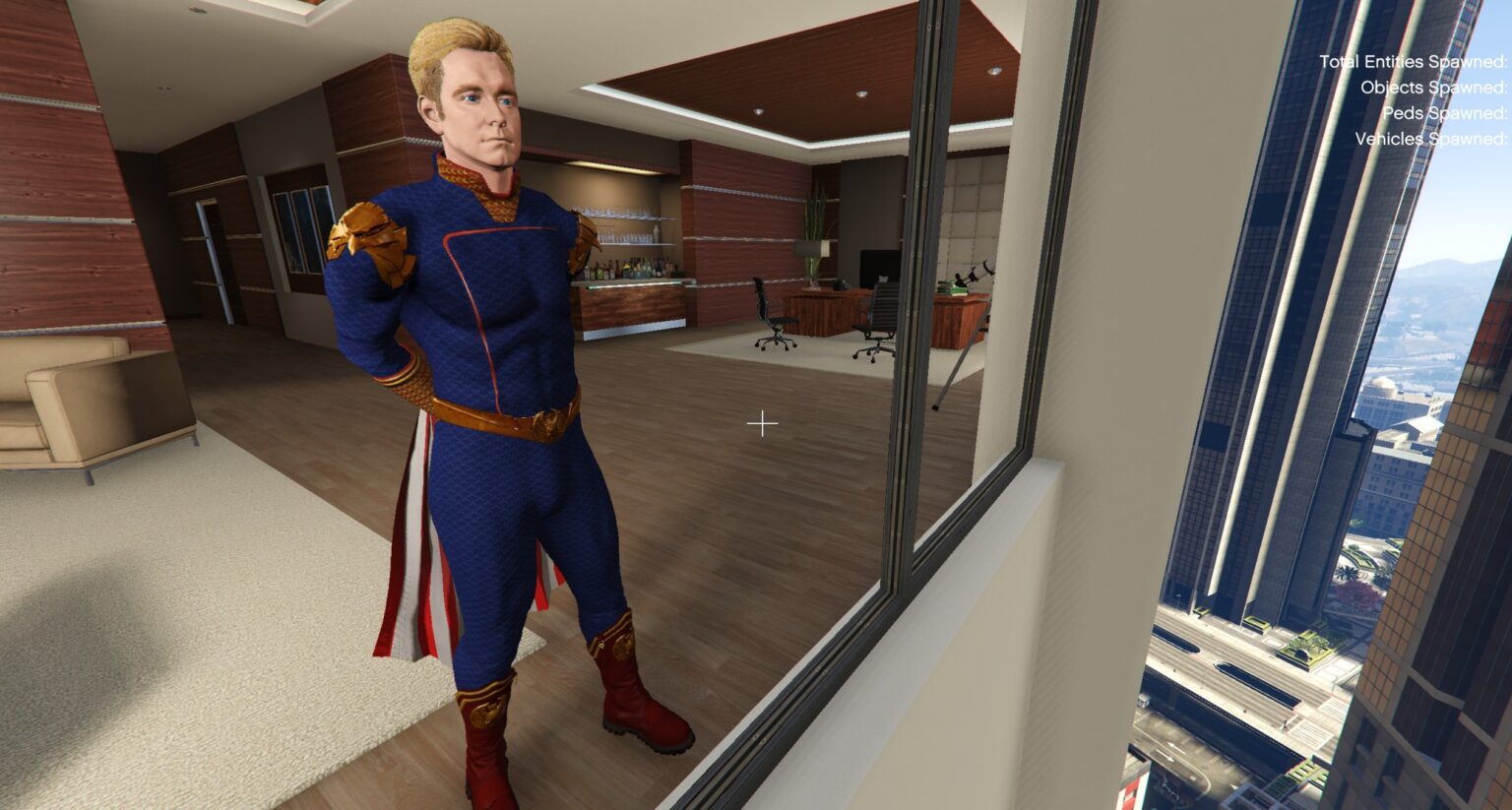 Homelander Deluxe [Addon Ped] – GTA 5 mod