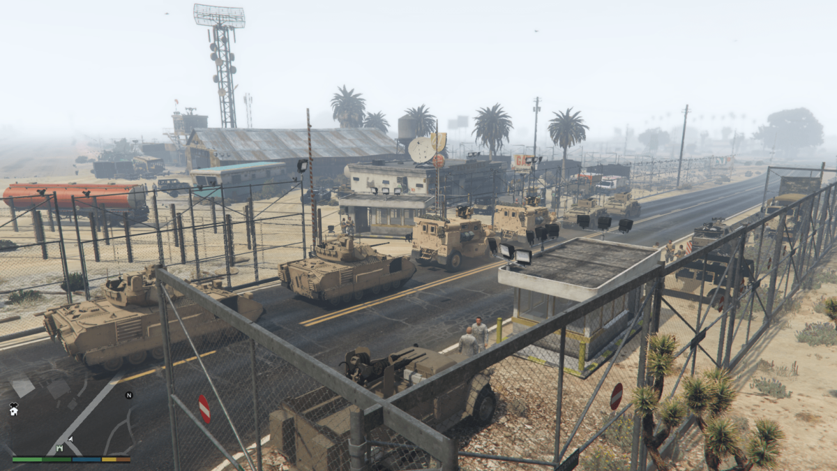 New Military Base [Menyoo] V1.0 – GTA 5 mod